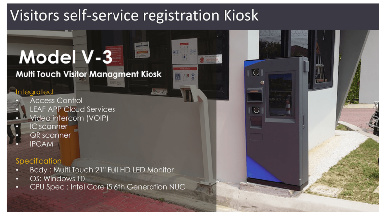 Visitor Management System | Leaf Smart Community
